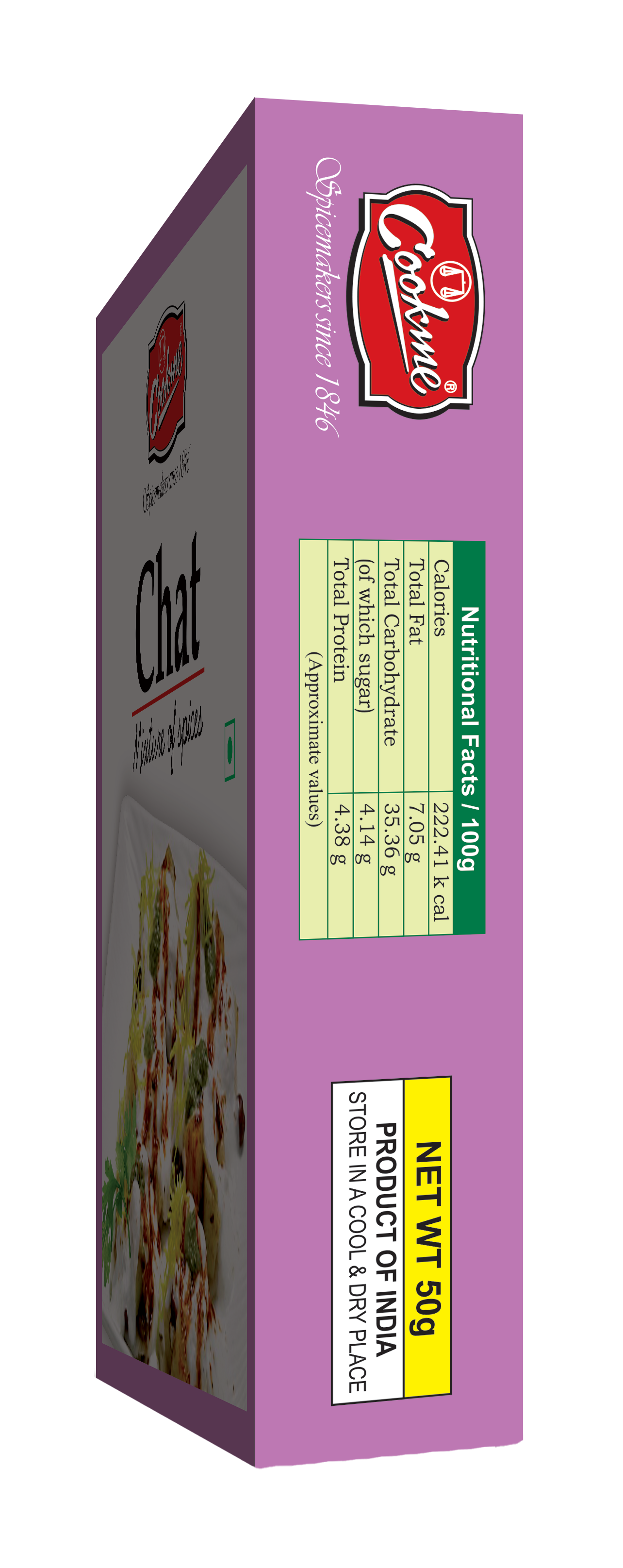 Buy Chat Mix 50g Online in India At Best Price | Cookme